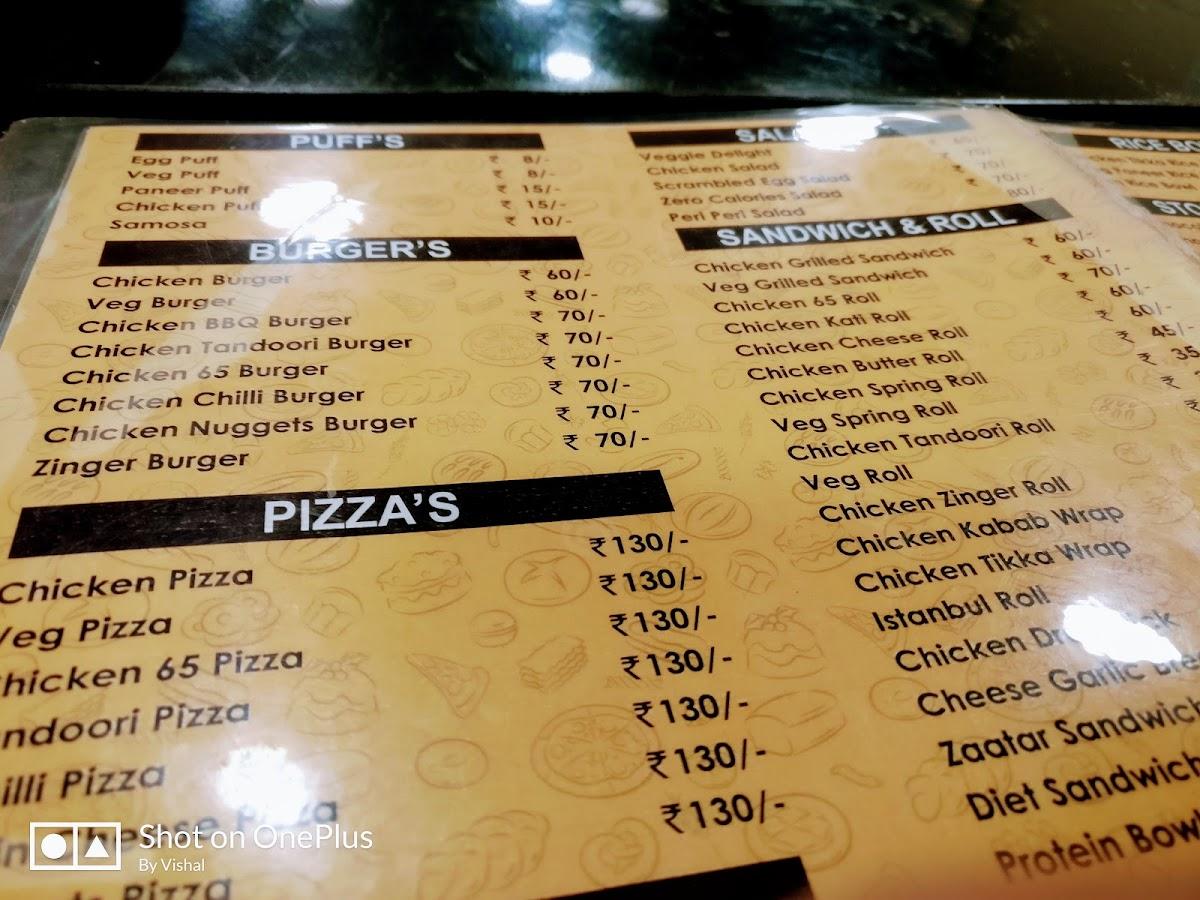 Menu at Pista House Nayapul, Hyderabad, Nayapul Rd