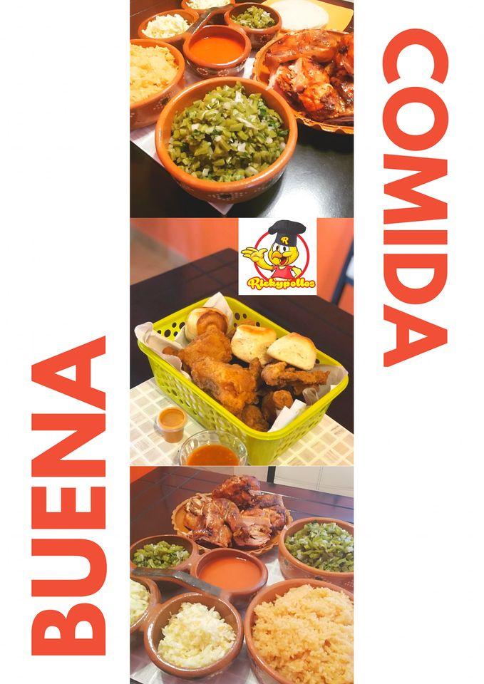 Menu at Ricky Pollos restaurant, Tamuín