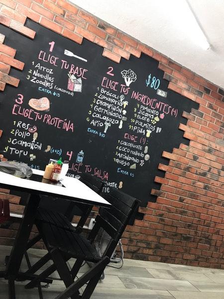 Menu at Distrito Wok restaurant, Guadalajara, Av. Manuel Acuña 3044