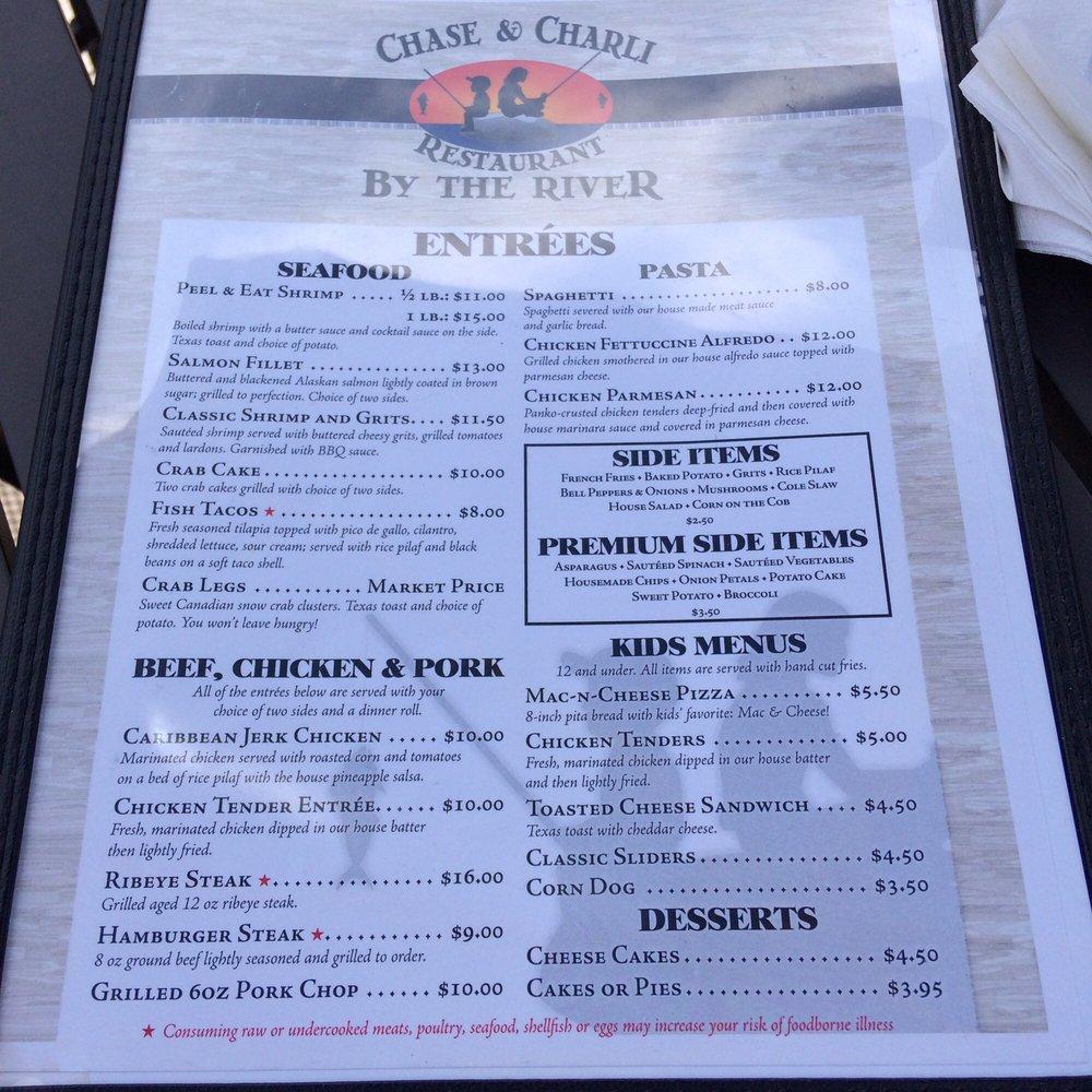 Menu at Chase N Charli desserts, Mount Airy