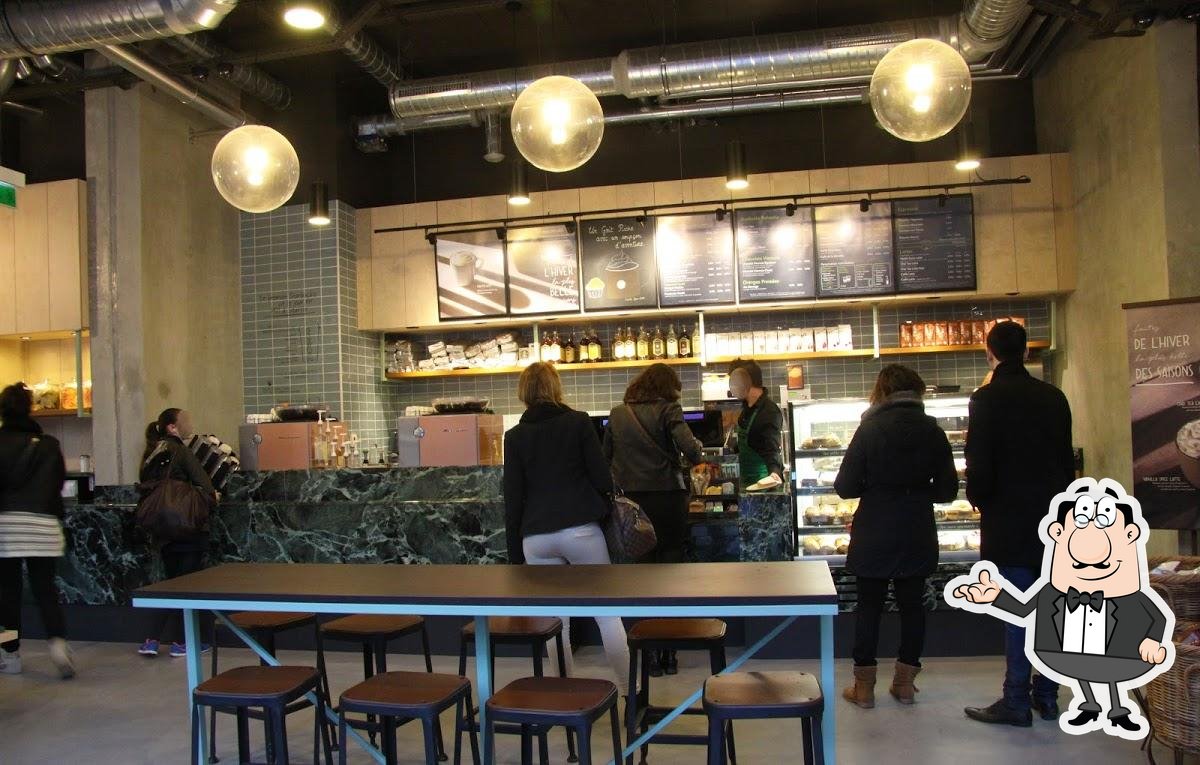 Starbucks cafe, Monaco-Ville, Les Jardins d'Apolline - Restaurant menu ...