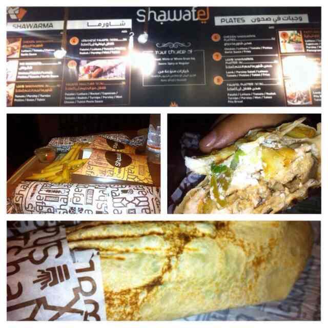 Menu at Shawafel restaurant, Dubai, Atlantis The Palm - Crescent Rd