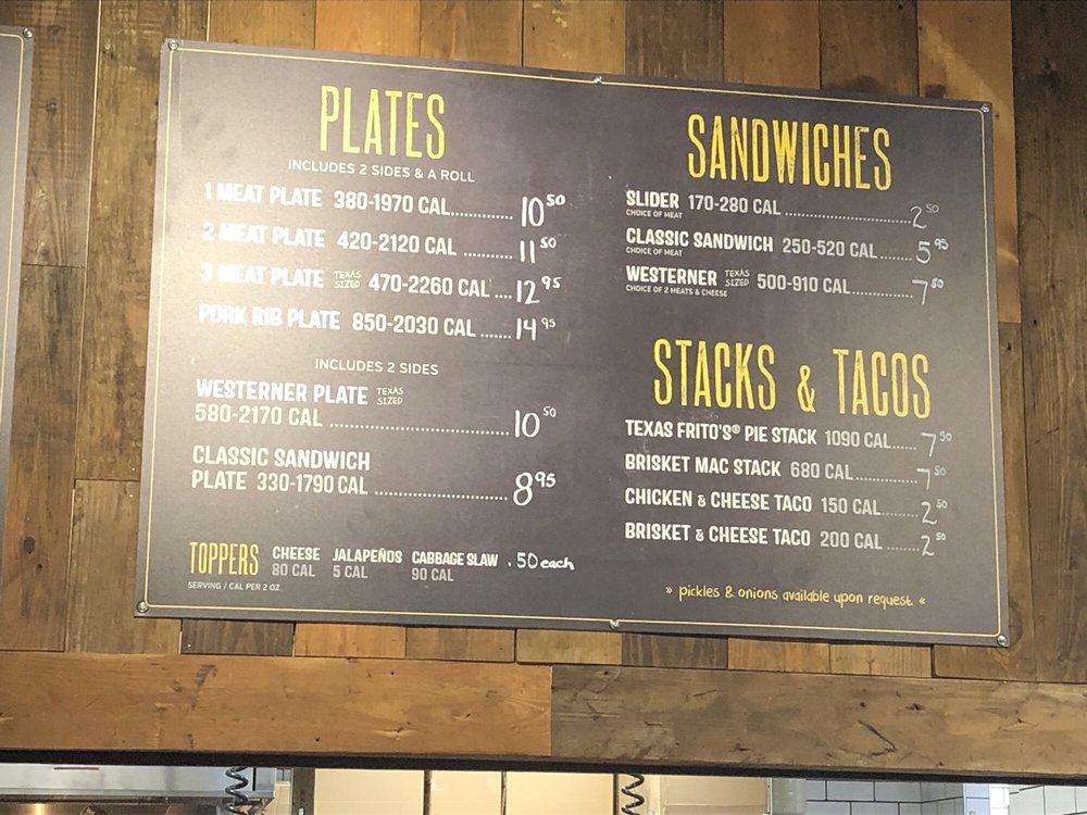 Menu at Dickey's Barbecue Pit, Pensacola Beach, Tiger Park Ln