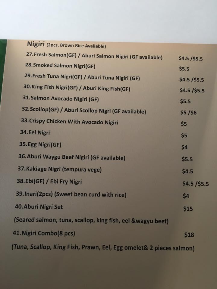 Menu at Sushi Lovers Raby Bay restaurant, Cleveland, Shop 13/152-166 ...