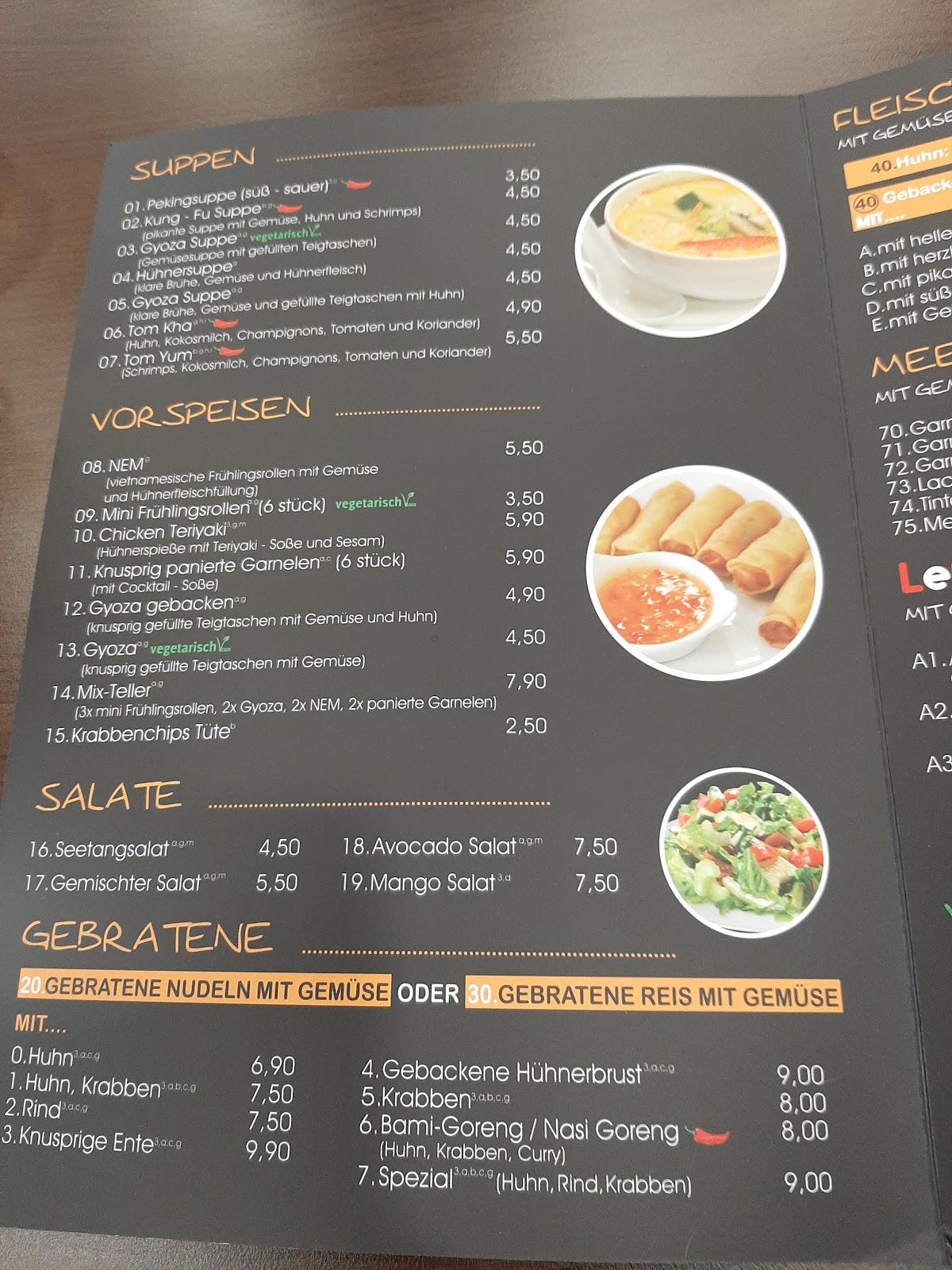 Speisekarte von LePhan - Asian Food & Sushi restaurant, Schwabach