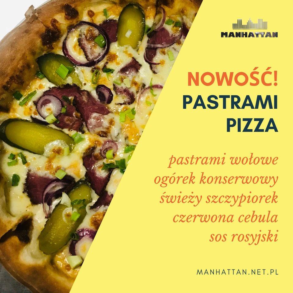 Menu at Manhattan Pizza. Manhattan Chicken restaurant, Przasnysz