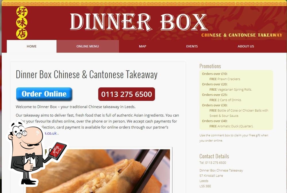 DINNER BOX Chinese And Cantonese Takeaway, 57 Kirkstall Ln in Leeds ...