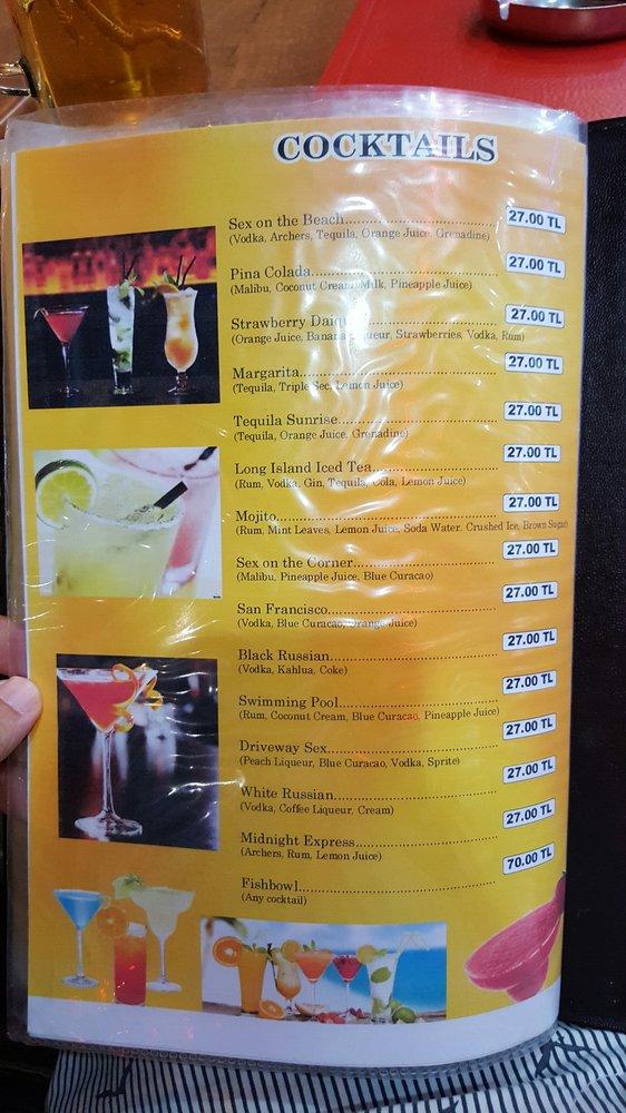 Menu at Dedem K. Corner Turkish Restaurant, Kusadasi