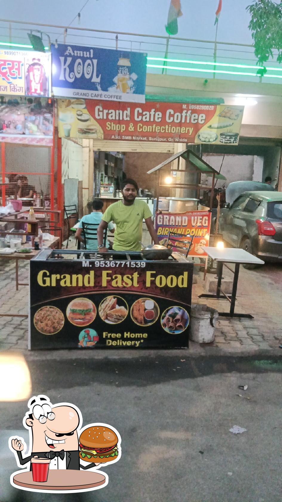 Grand Cafe Coffee Shop & Confectionery, Greater Noida - Restaurant menu ...