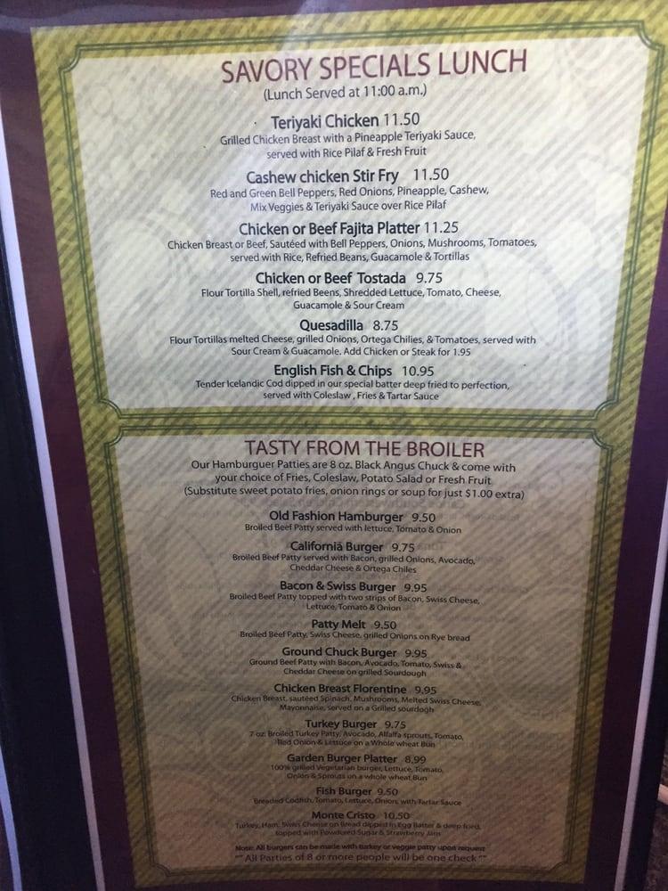 Menu at The Best Breakfast restaurant, Oxnard