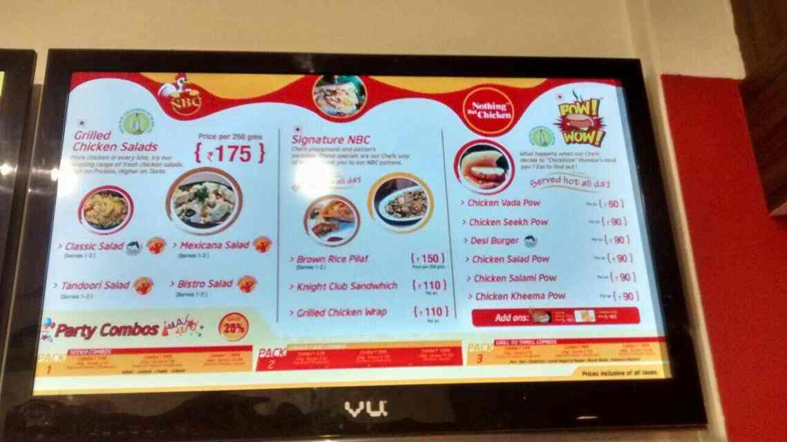 Menu at Nothing But Chicken, Mumbai, Shop D/25