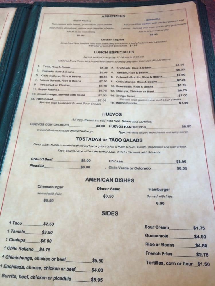 Menu at Two brothers BBQ, Sandy