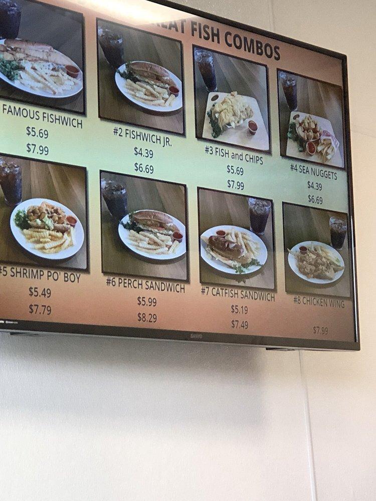 Menu at Dock's restaurant, Country Club Hills, W 167th St