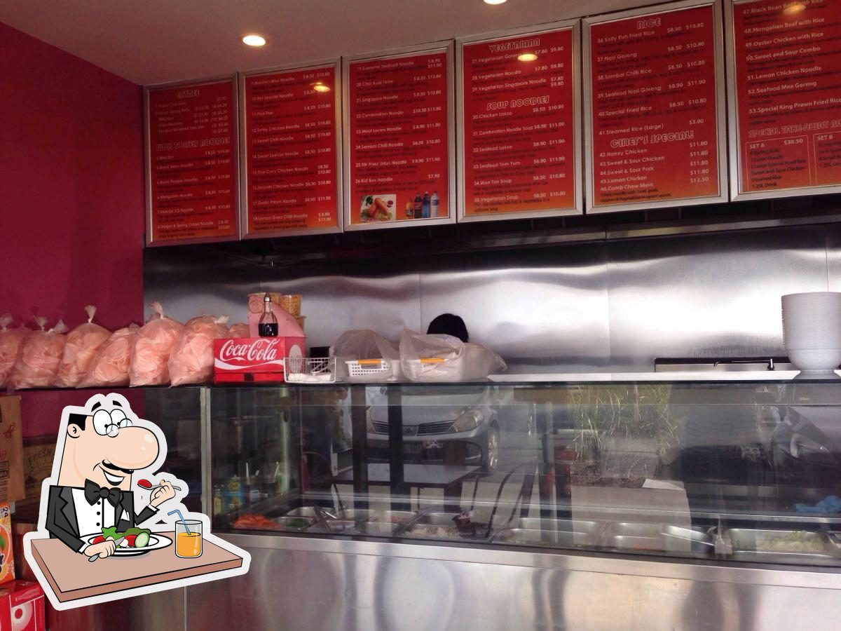 Menu of Mr Lin Noodle Bar, Raceview - reviews and ratings