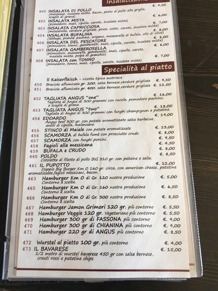 Menu au Cibus Cultura Gastronomica pub et bar, Piedimonte San Germano