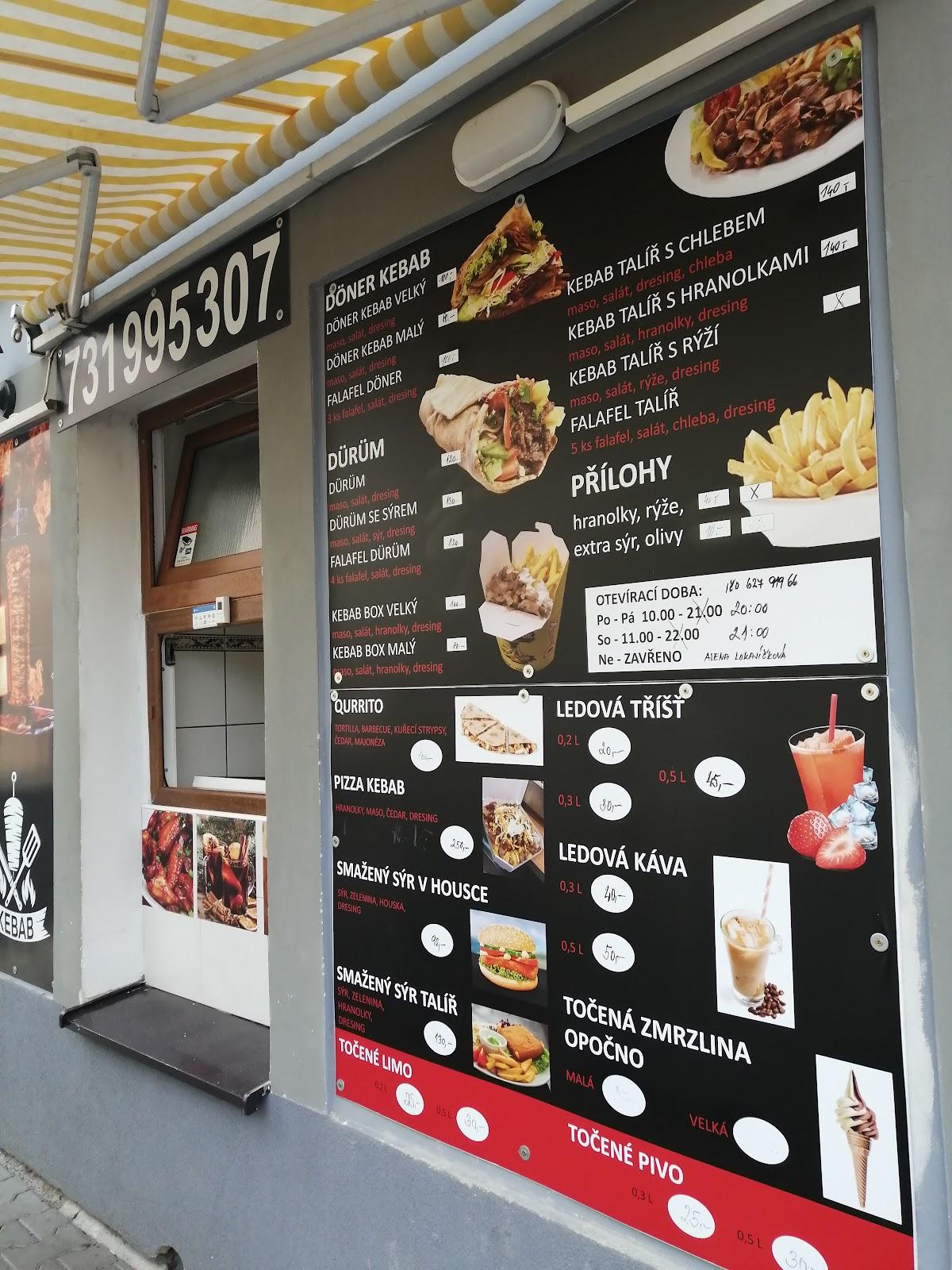 Menu at Kebab Grill Hrob restaurant, Hrob