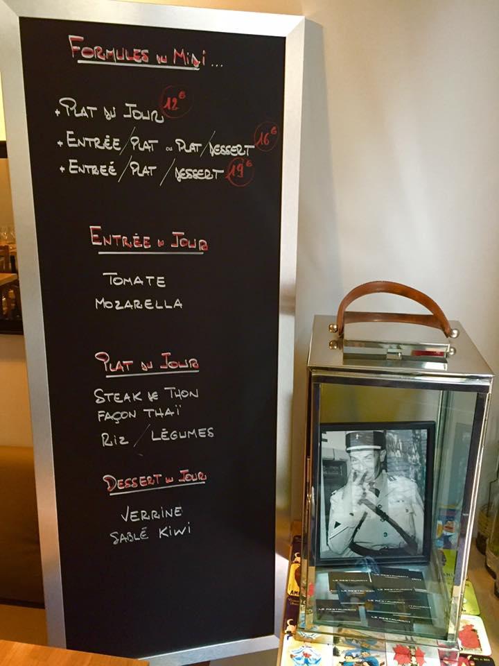 Menu at Le Restaurant, Toulouse
