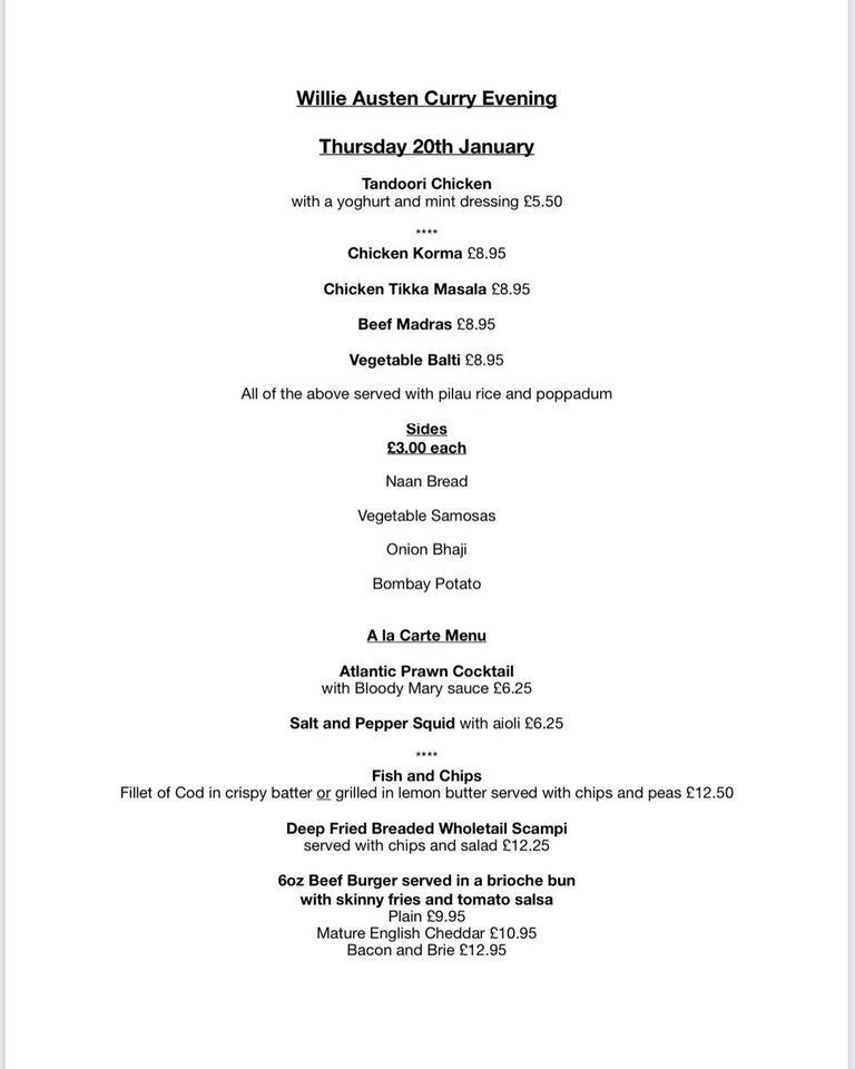 Menu at Arun View Inn pub & bar, Littlehampton