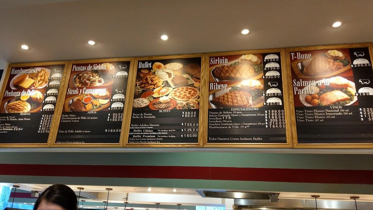 Carta del restaurante Toks, Nezahualcóyotl, Av. Río Churubusco 1072