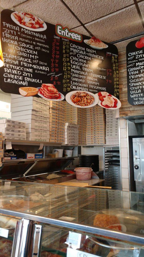 Menu at Villa Pizza & Restaurant, Holmdel