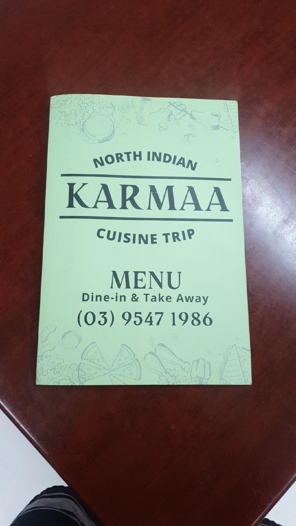Karmaa Indian Restaurant in Noble Park - Restaurant reviews