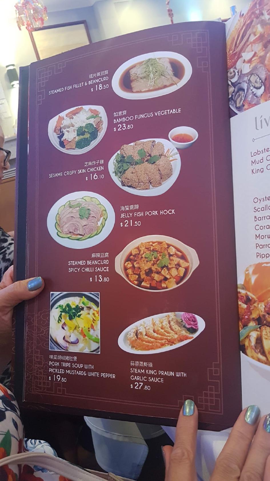 Menu at Golden King 2000 Chinese Restaurant, Green Valley