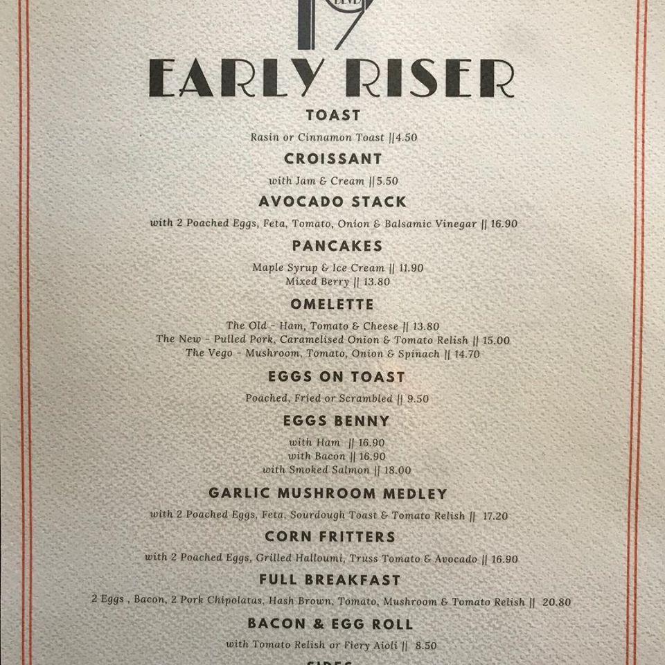 Menu at HOTARU Japanese Cafe & Restaurant (19 The Boulevarde), Woy Woy