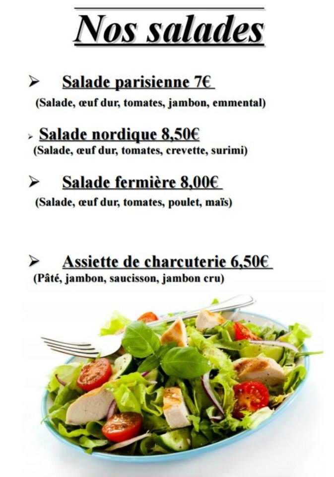 Menu at Le Pégase pub & bar, Auneau
