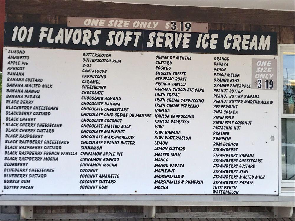 Menu at Sunset Grill restaurant, Irving, Main Rd