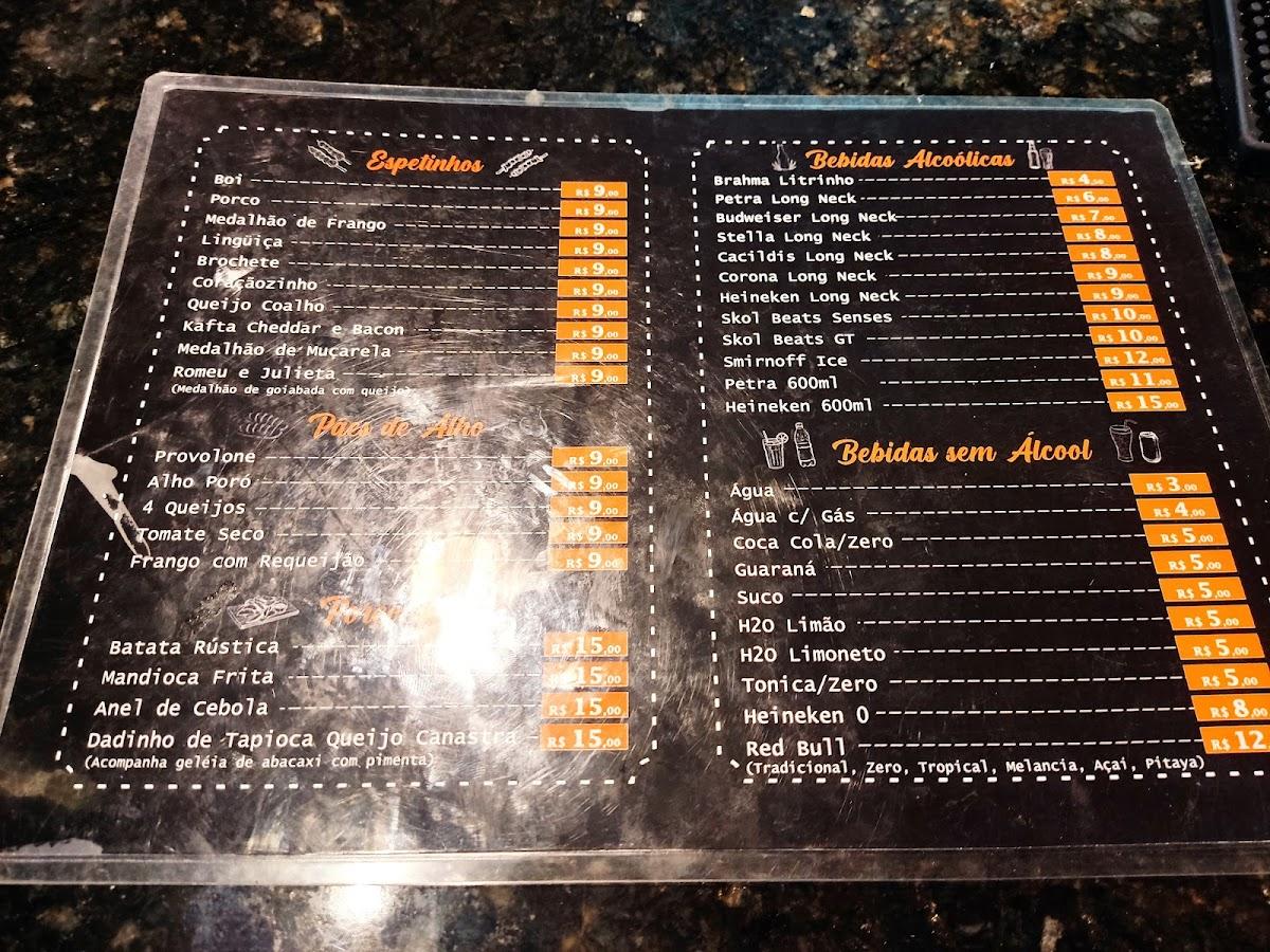 Menu em Bambaré Bar e Espetaria, Belo Horizonte