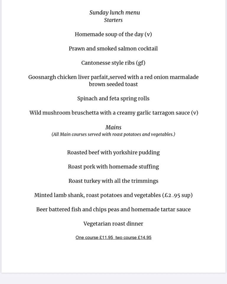 Menu at Kiro Restaurant & Bar, Rainhill