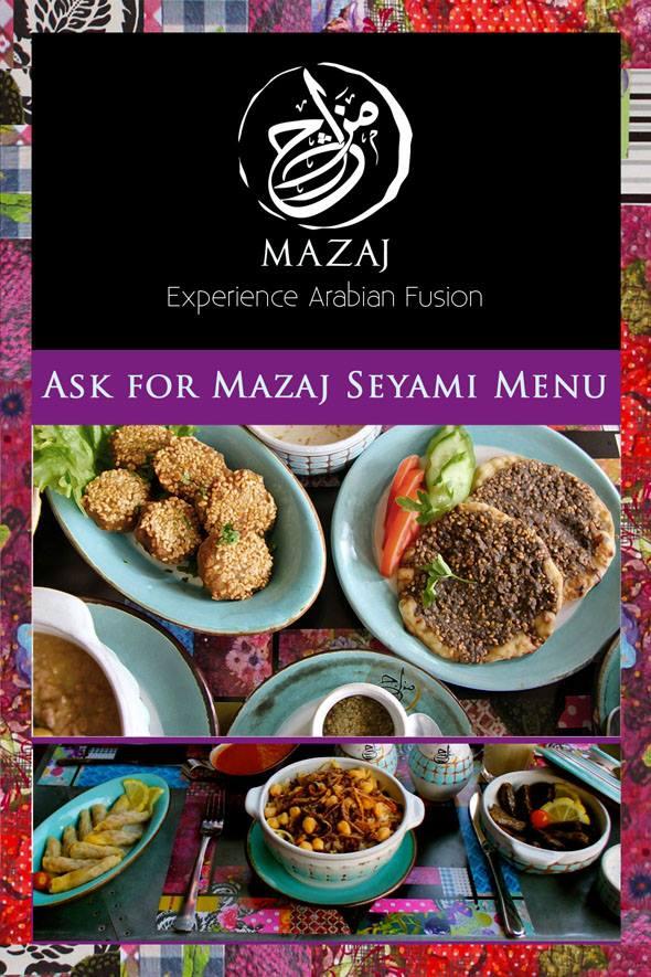 Menu at Mazaj Restaurant & Cafe, Sheikh Zayed City