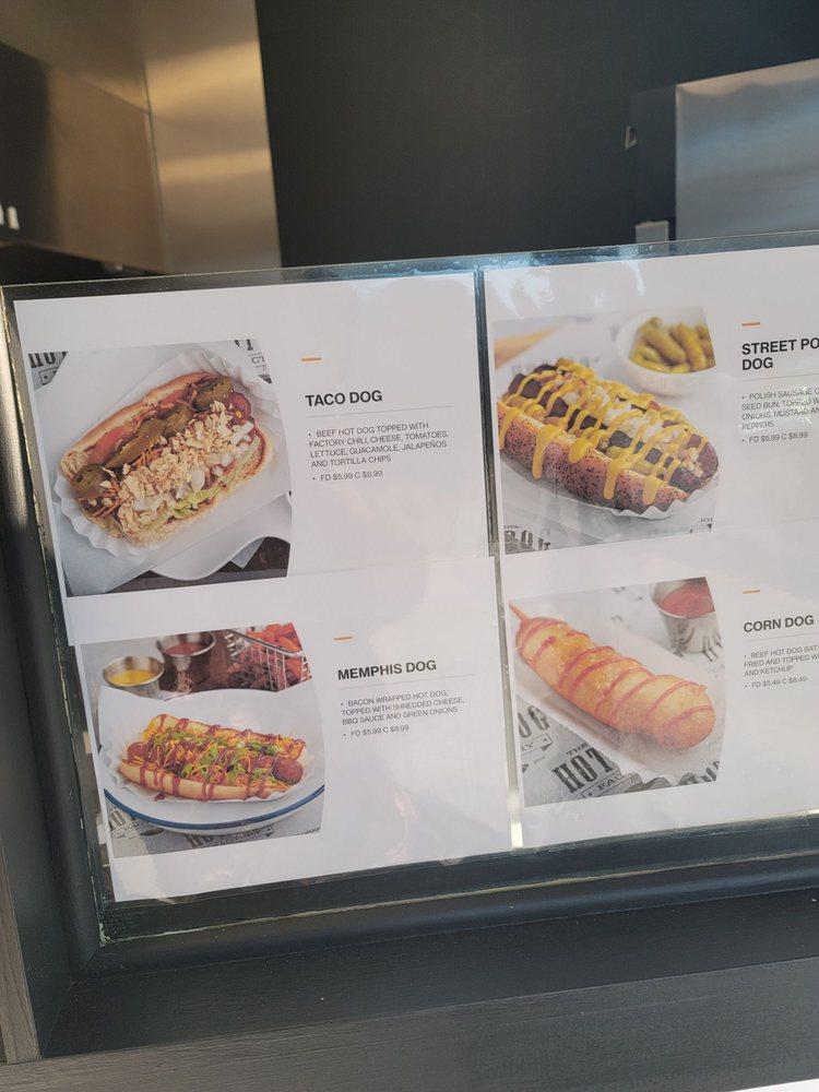 Carta de The Original Hotdog Factory, Bethel Park