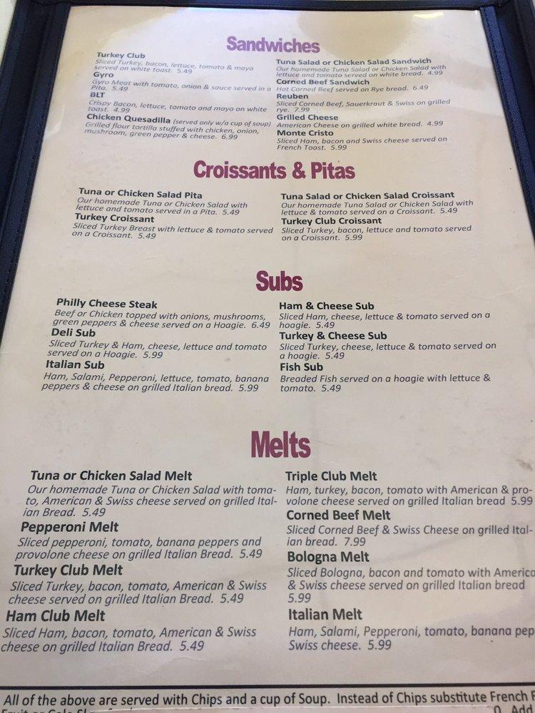Menu at Gabe's Family Restaurant, Cleveland
