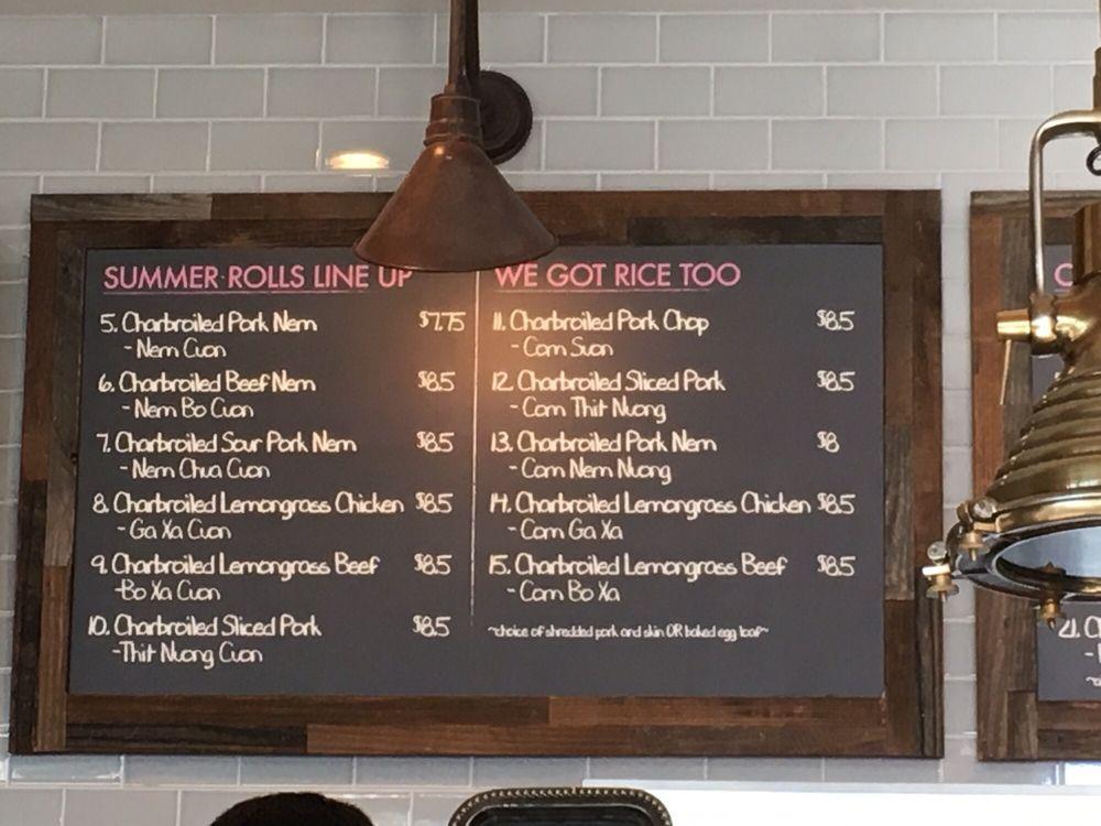 Menu at Summer Rolls pub & bar, Temple City, Rosemead Blvd #100