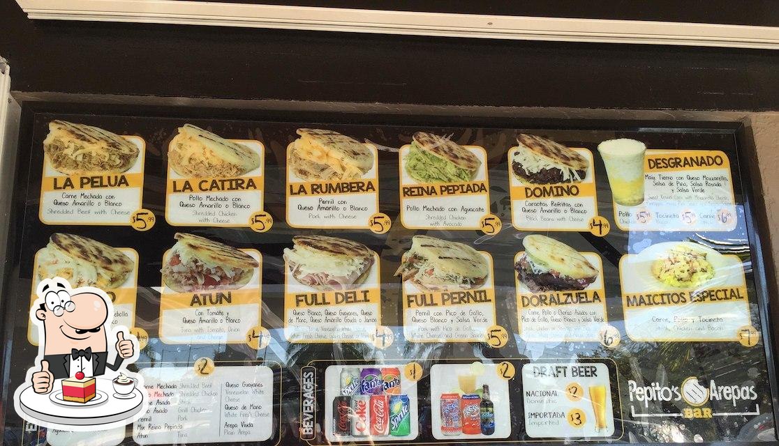 Pepitos Arepas Bar in Doral - Restaurant menu and reviews