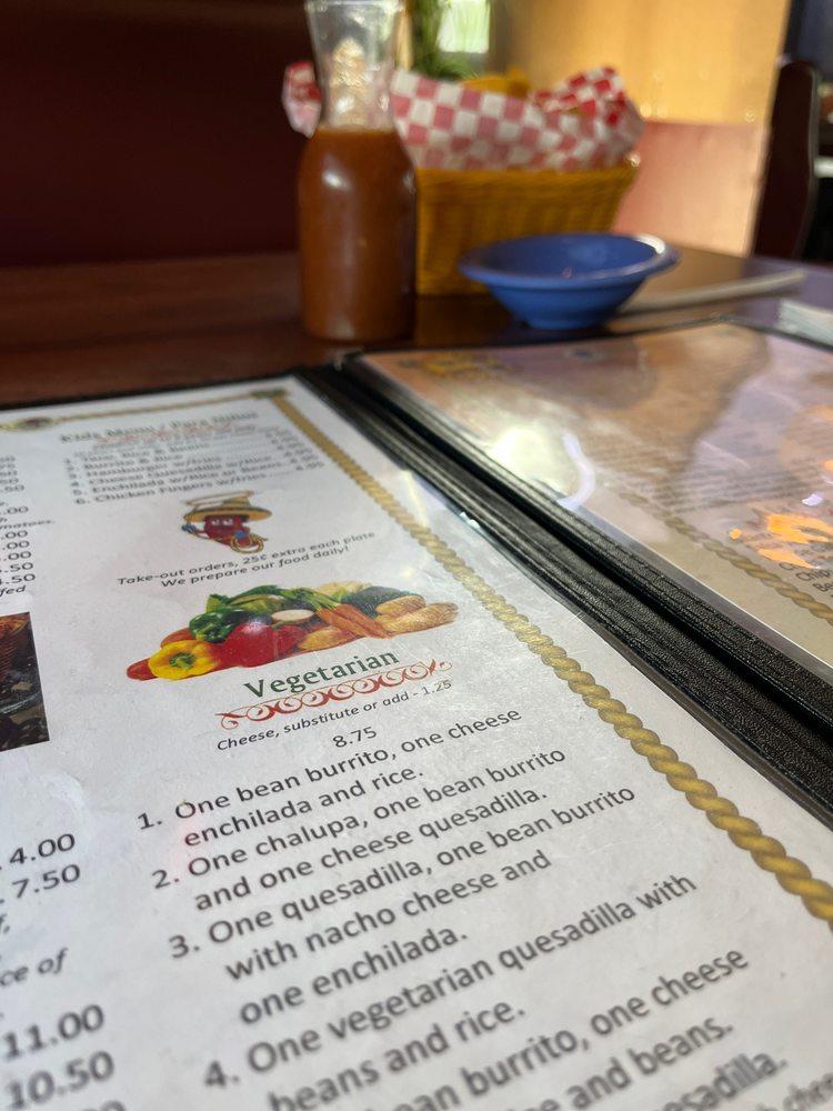 Menu at Hola Mexico restaurant, Columbia, Two Notch Rd