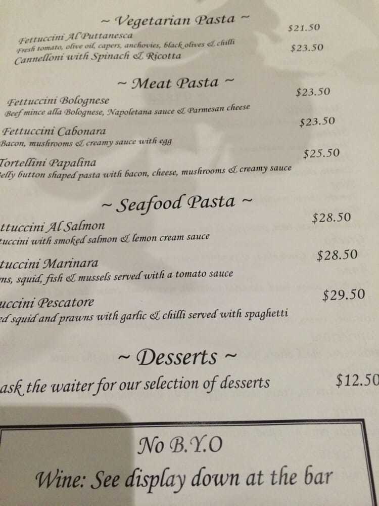 Menu at L'Hermitage fast food, Claremont