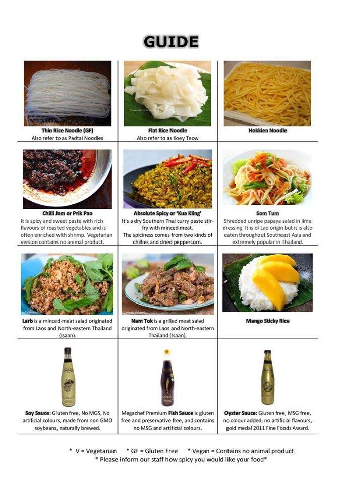 Menu at Absolute Thai Homemade Southport Gold Coast restaurant, Southport