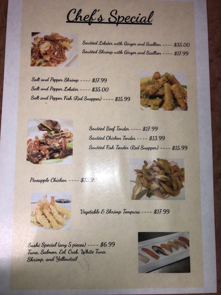 Carta del restaurante Imperial Buffet, Aberdeen