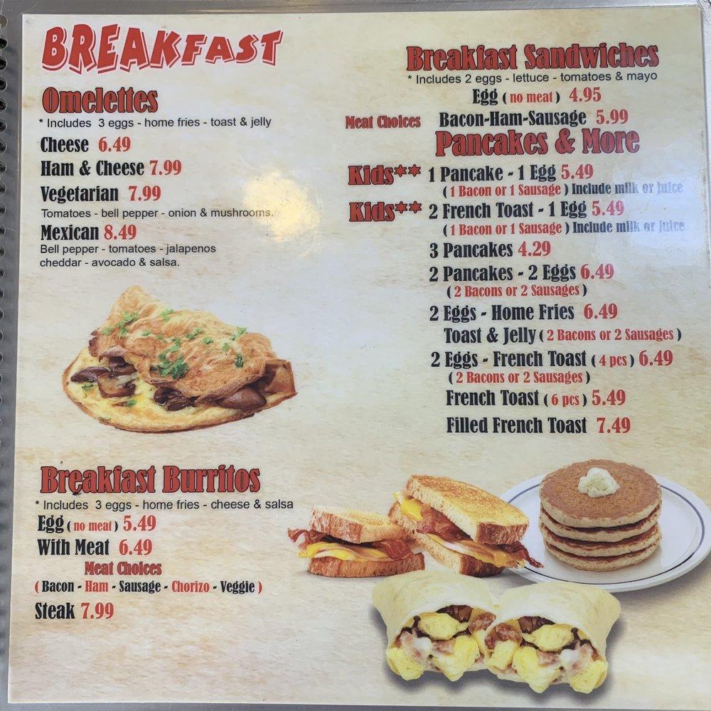 Menu at Corner Burger pub & bar, Lawndale, W 147th St
