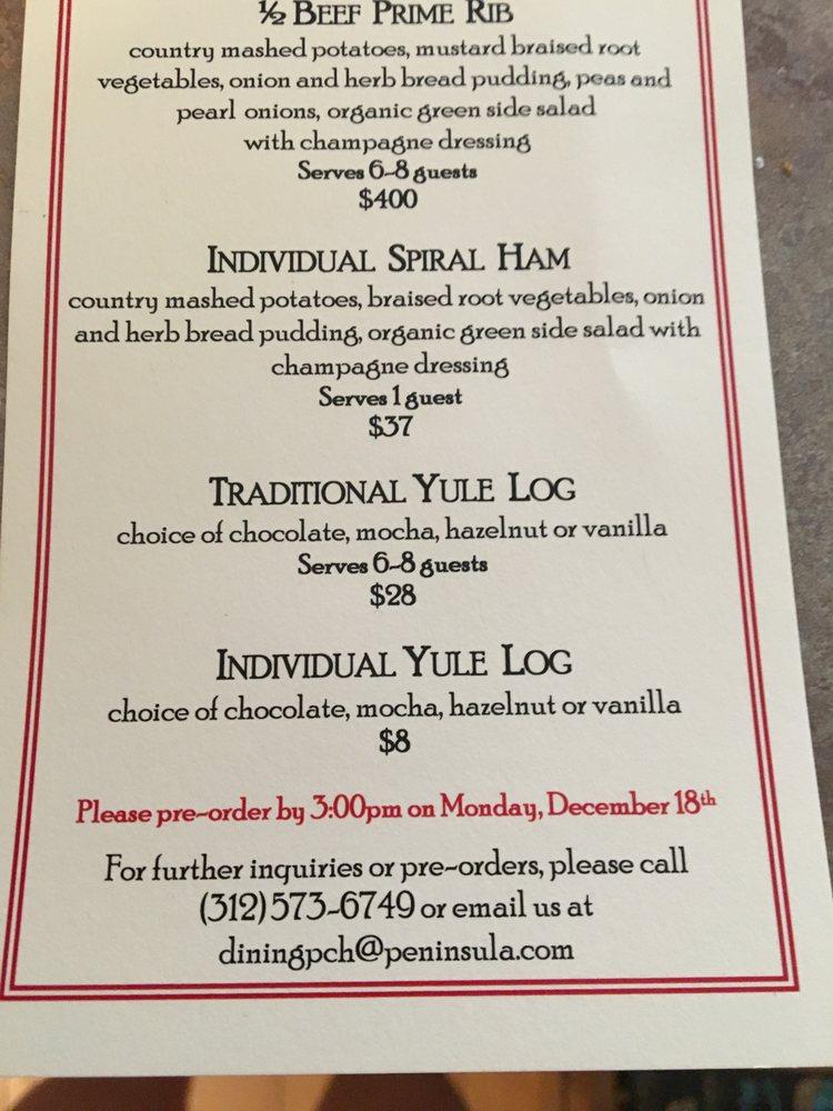 Menu at Pierrot Gourmet desserts, Chicago