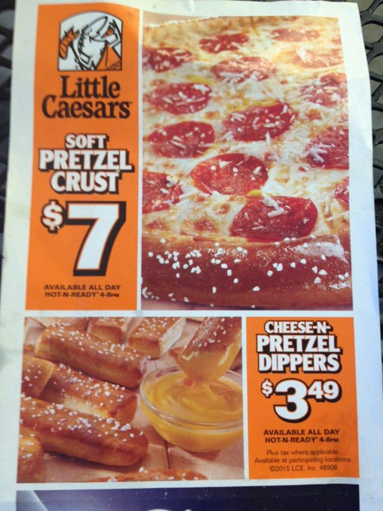 Menu at Little Caesars Pizza pizzeria, Golden Gate, Collier Blvd Suite 103