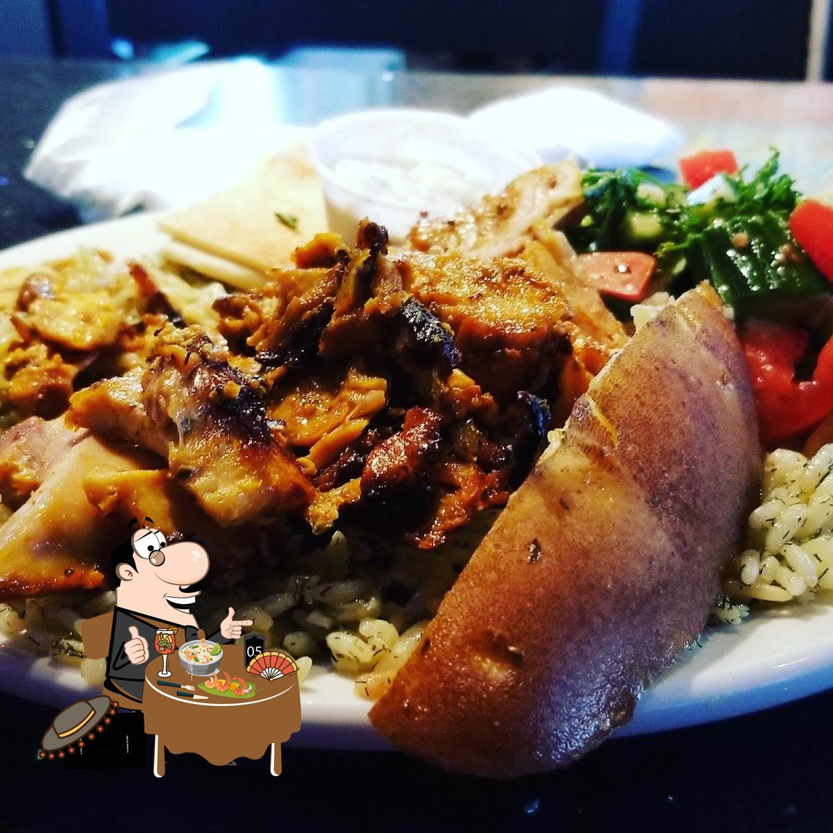Mediterranean Grill Restaurant at Denman LTD.. in Vancouver ...
