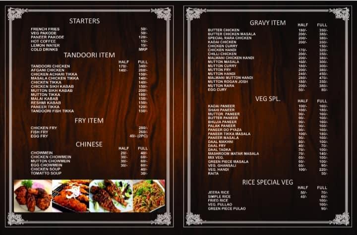 Menu at Hot & Grill, Dehradun