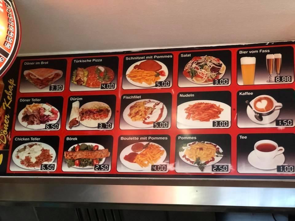 Speisekarte von Leto Bistro II restaurant, Frankfurt (Oder)