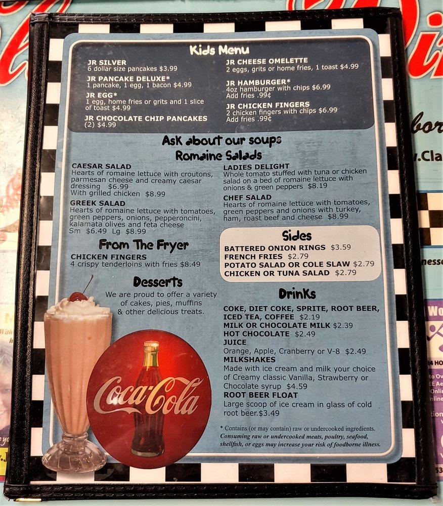 Menu at Classic Diner restaurant, Virginia Beach, Providence Sq Shop Ctr