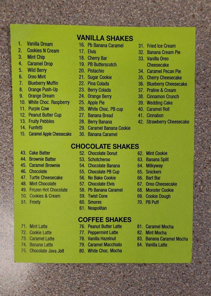 Menu at Lifestyle Nutrition pub & bar, Bismarck