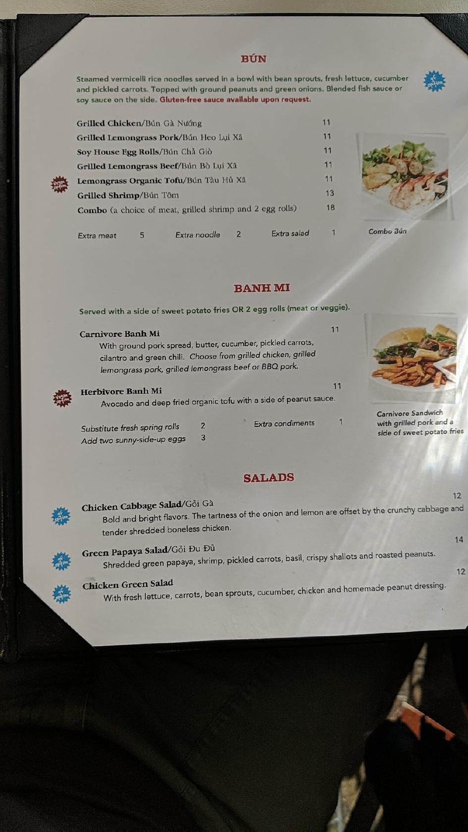 Menu at Soy House pizzeria, Bellingham, 400 W Holly St
