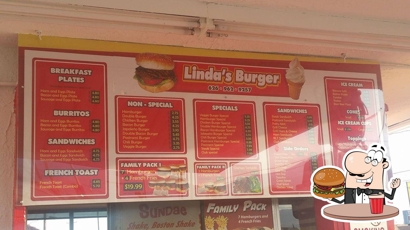 Linda's Burger in Baldwin Park - Restaurant menu and reviews
